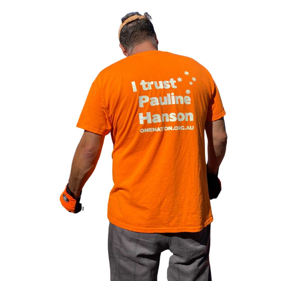 Official Pauline Hanson One Nation T-Shirt – Pauline Hanson's One Nation